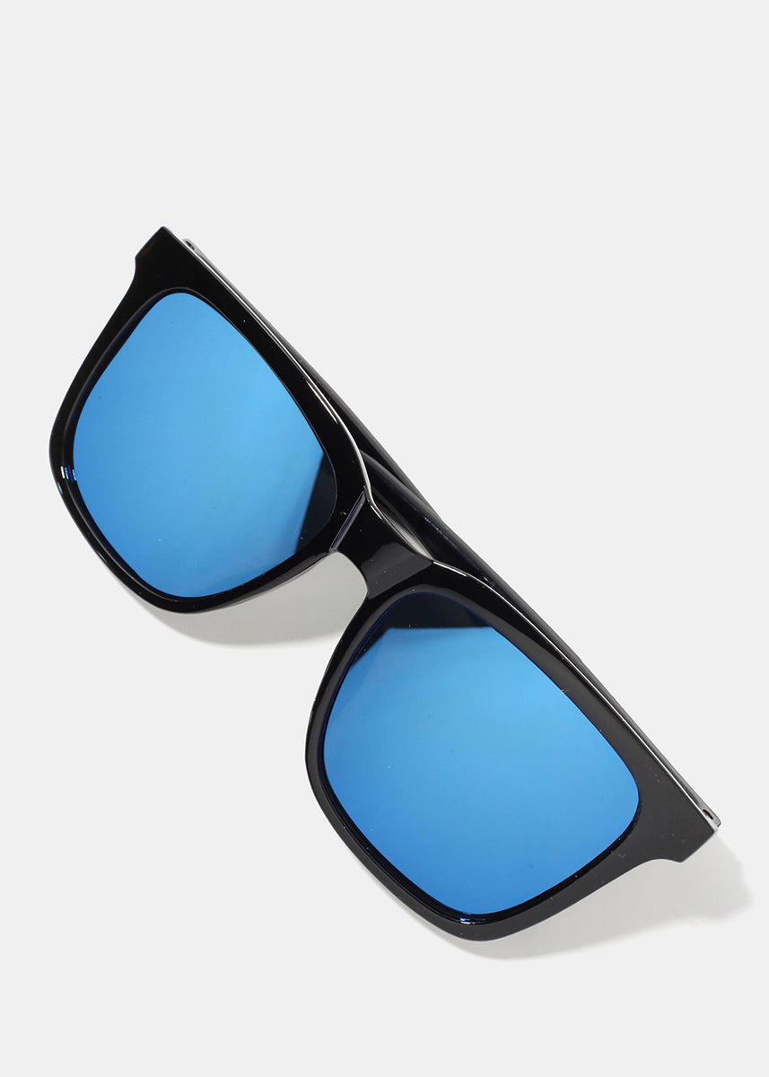 A+ Square Blue Reflective Shade – Shop Miss A