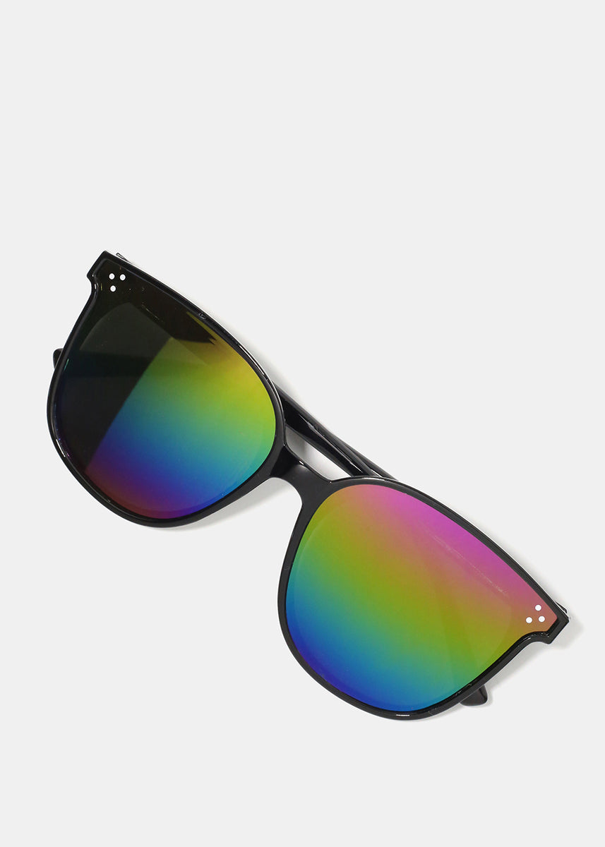 A+ Rainbow Reflective Shades – Shop Miss A