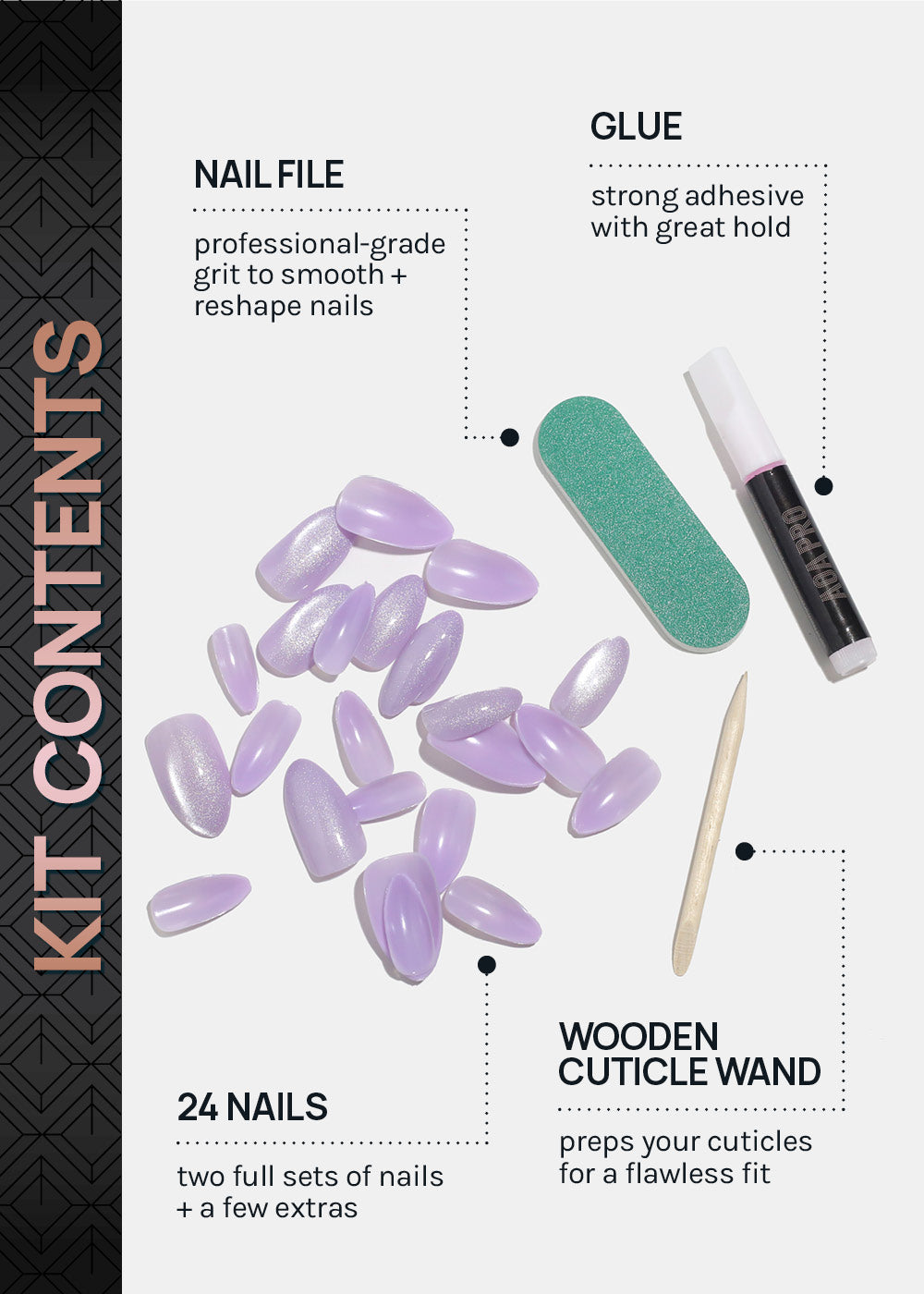 AOA Pro Press-On Nails: Berry Spritz – Shop Miss A