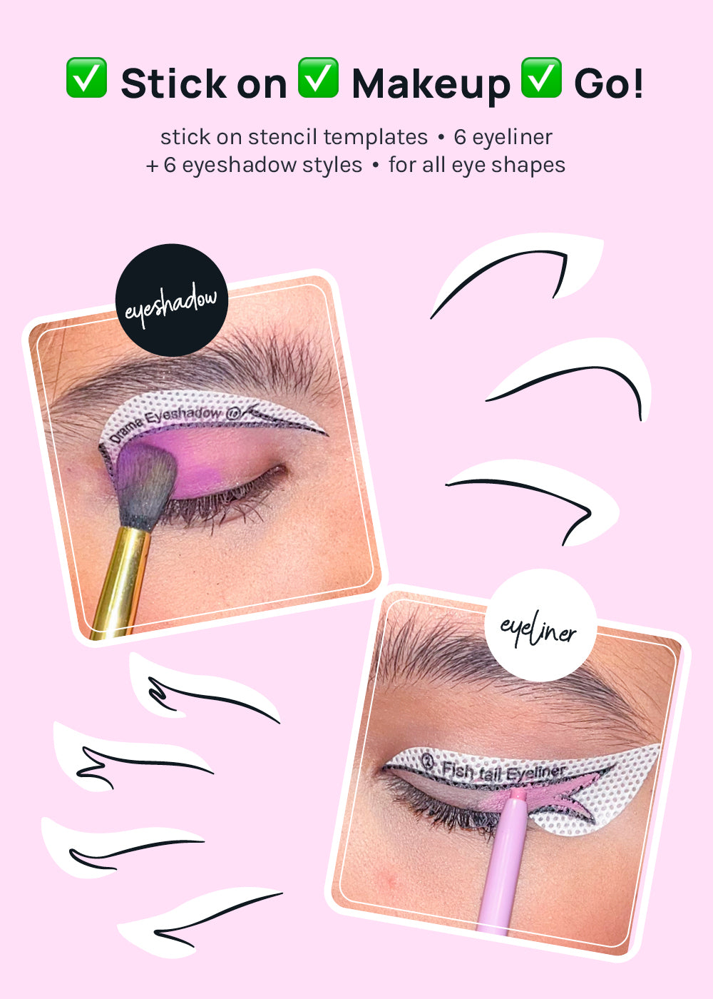 Eye Makeup Decals