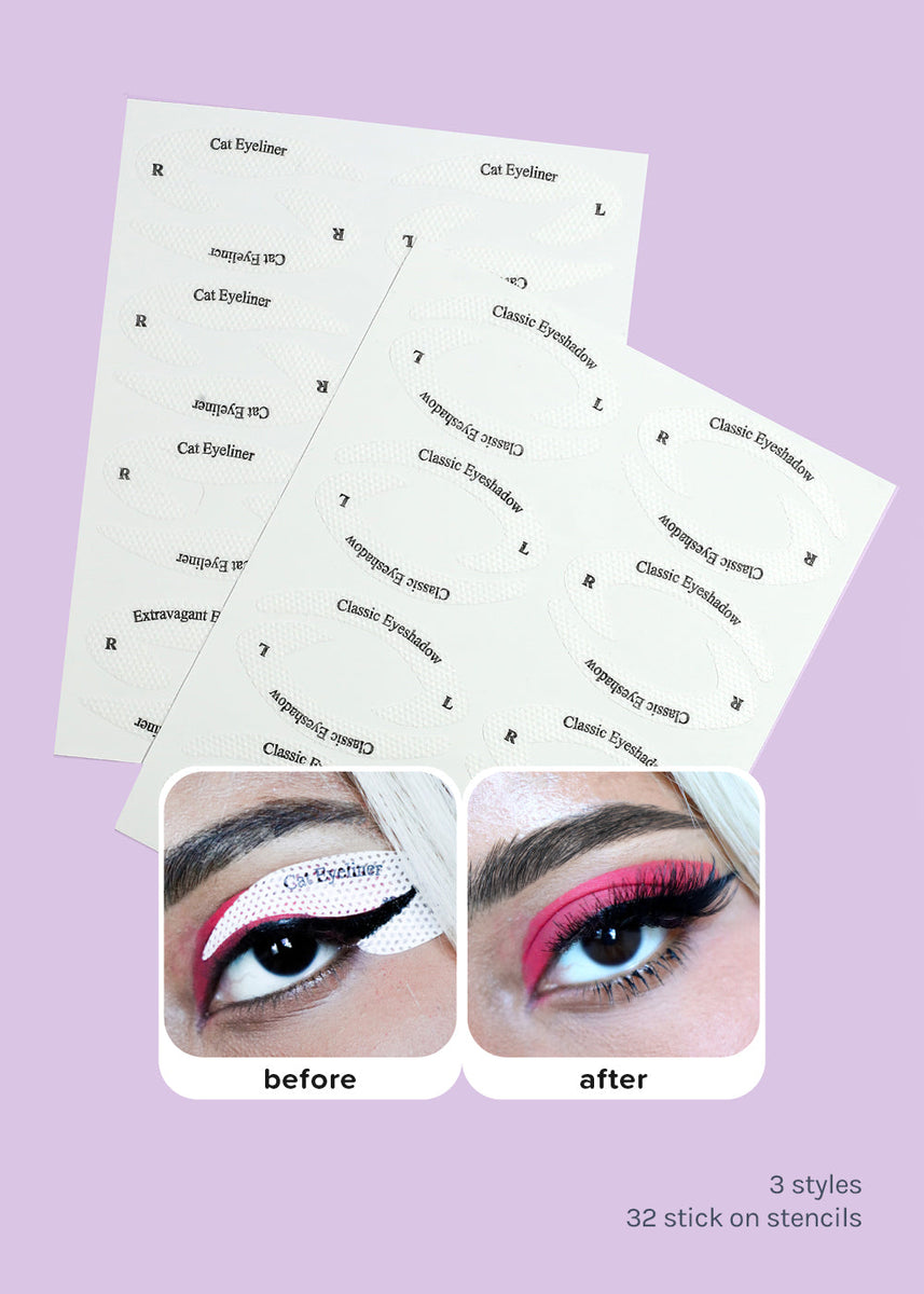 AOA Eyeshadow + Eyeliner Sticker Templates – Shop Miss A