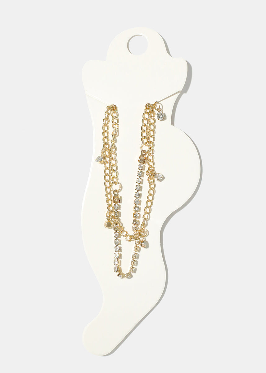 Rhinestone Anklet – Shop Miss A