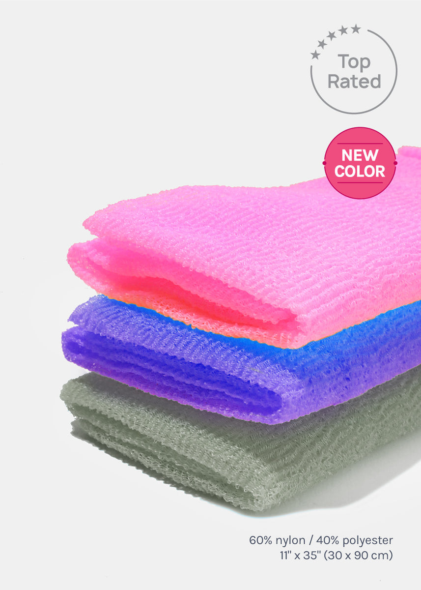 AOA Exfoliating Bath Cloth – Shop Miss A