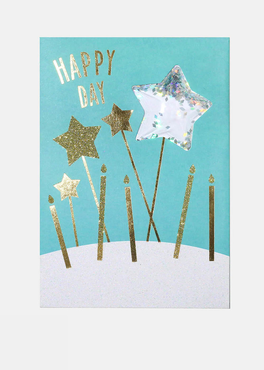 Happy Day Stars Greeting Card – Shop Miss A