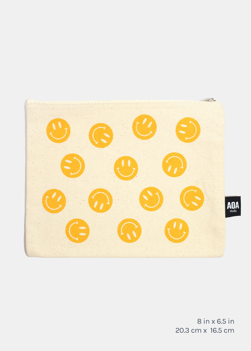 AOA Canvas Bag - Smileys – Shop Miss A