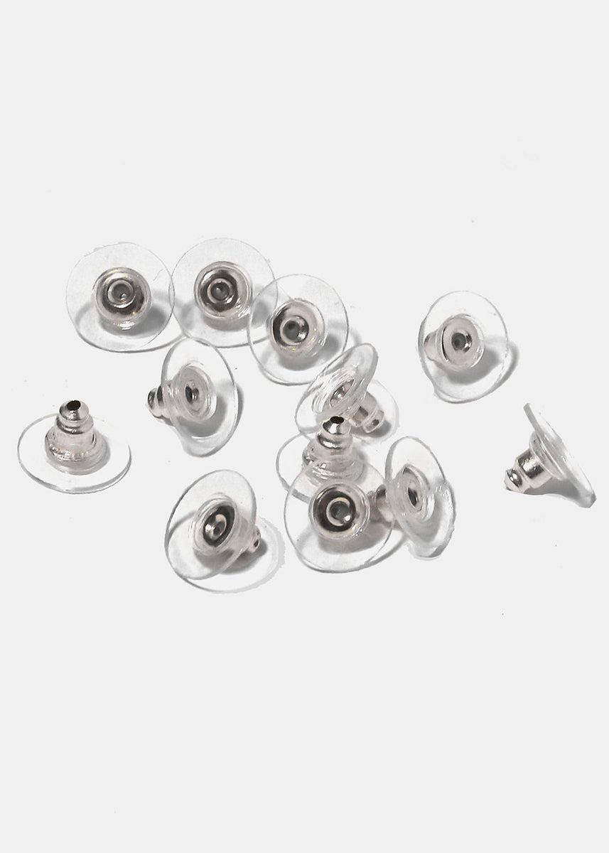 Miss A Earring Backs Bullet Clutch - Silver – Shop Miss A