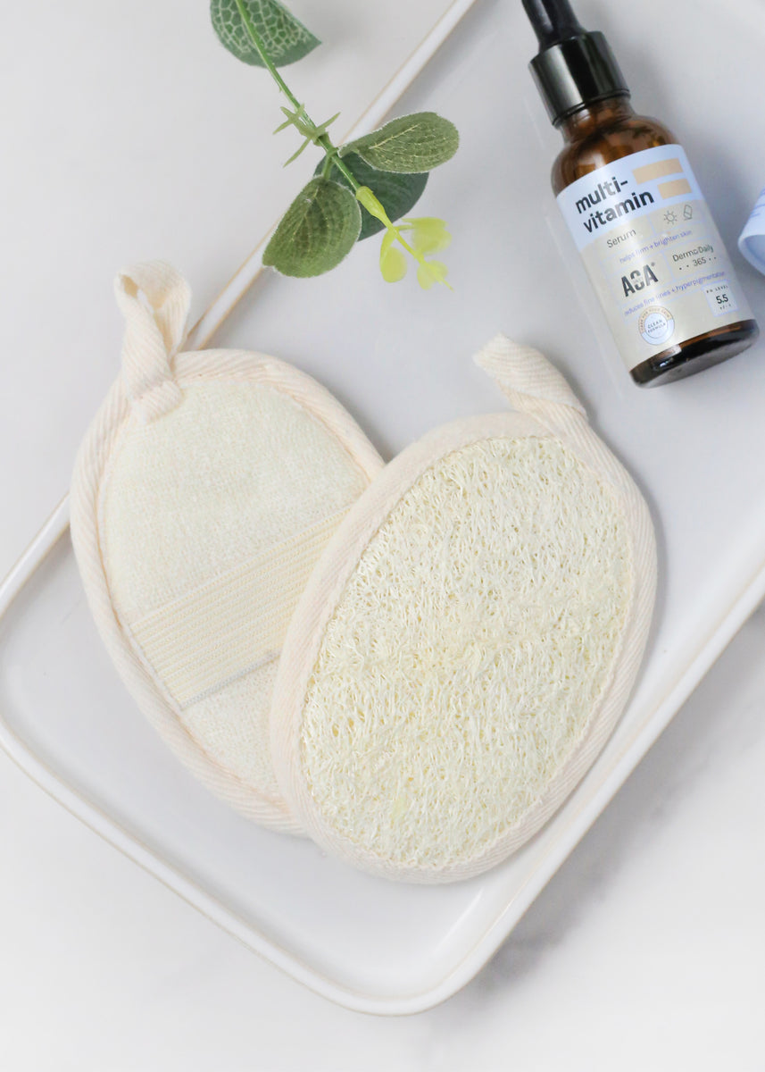 AOA Natural Loofah Cleansing Pad – Shop Miss A