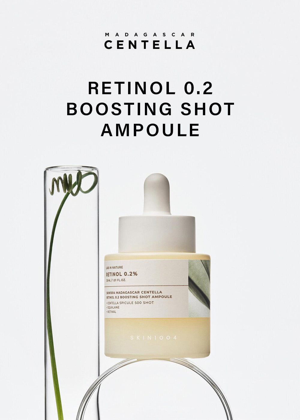 SKIN1004 Madagascar Centella Retinol 0.2 Boosting Shot Ampoule 30ml ...