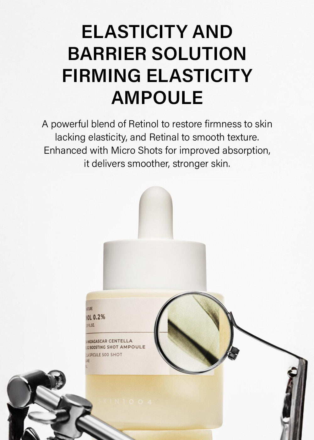 SKIN1004 Madagascar Centella Retinol 0.2 Boosting Shot Ampoule 30ml ...
