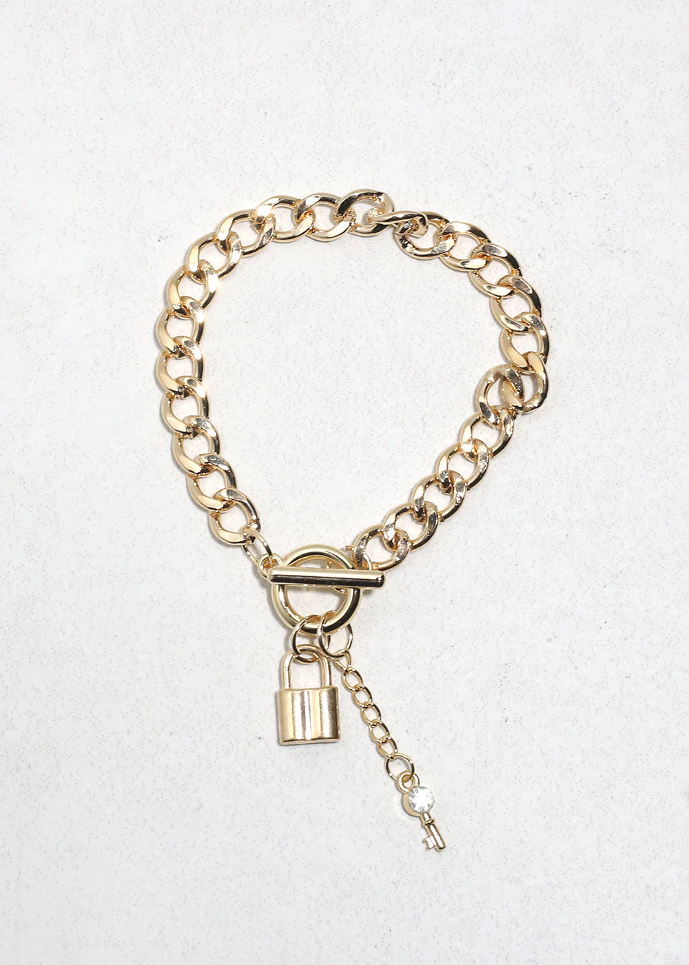 Lock & Link Charm Bracelet – Shop Miss A