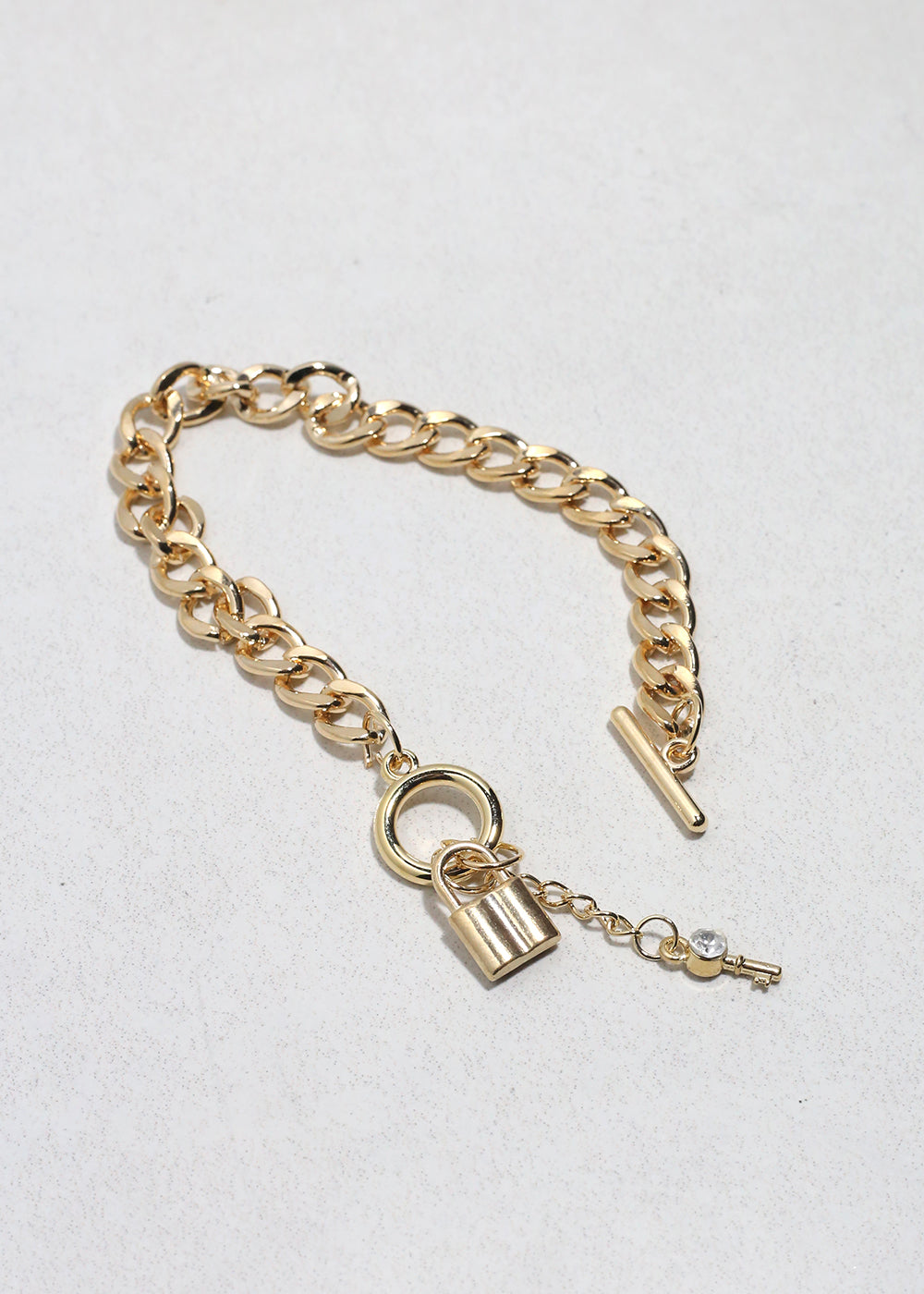 Lock & Link Charm Bracelet – Shop Miss A