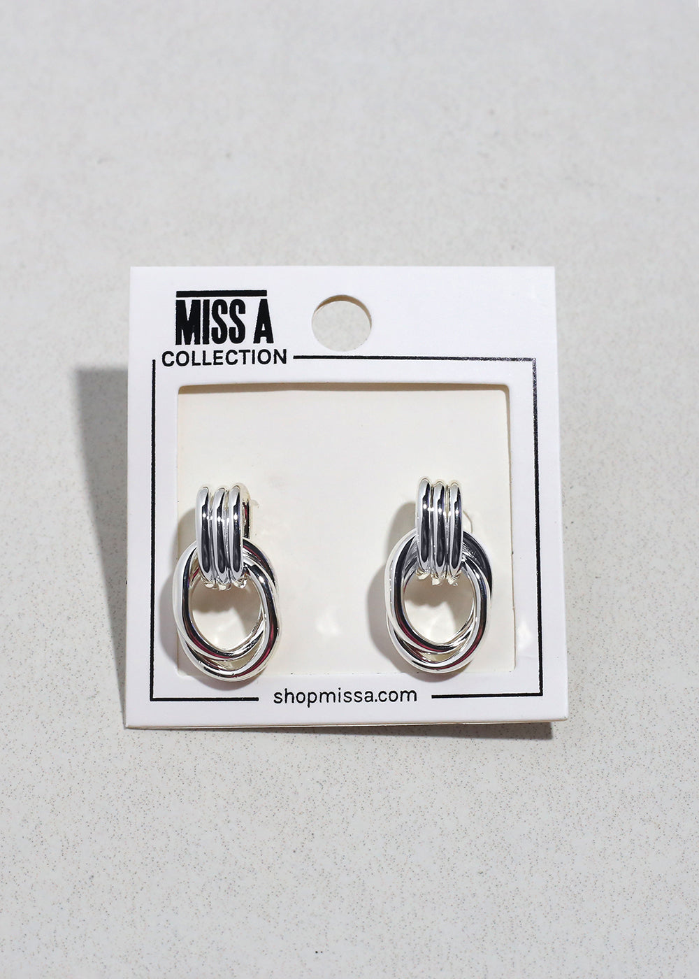 Linked Loop Stud Earrings – Shop Miss A
