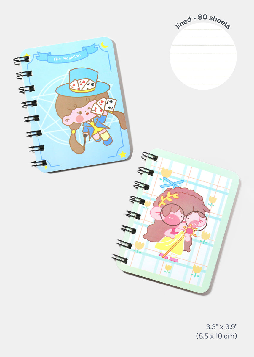 Official Key Items Lined Spiral Pocket Notebook – Girls – Shop Miss A
