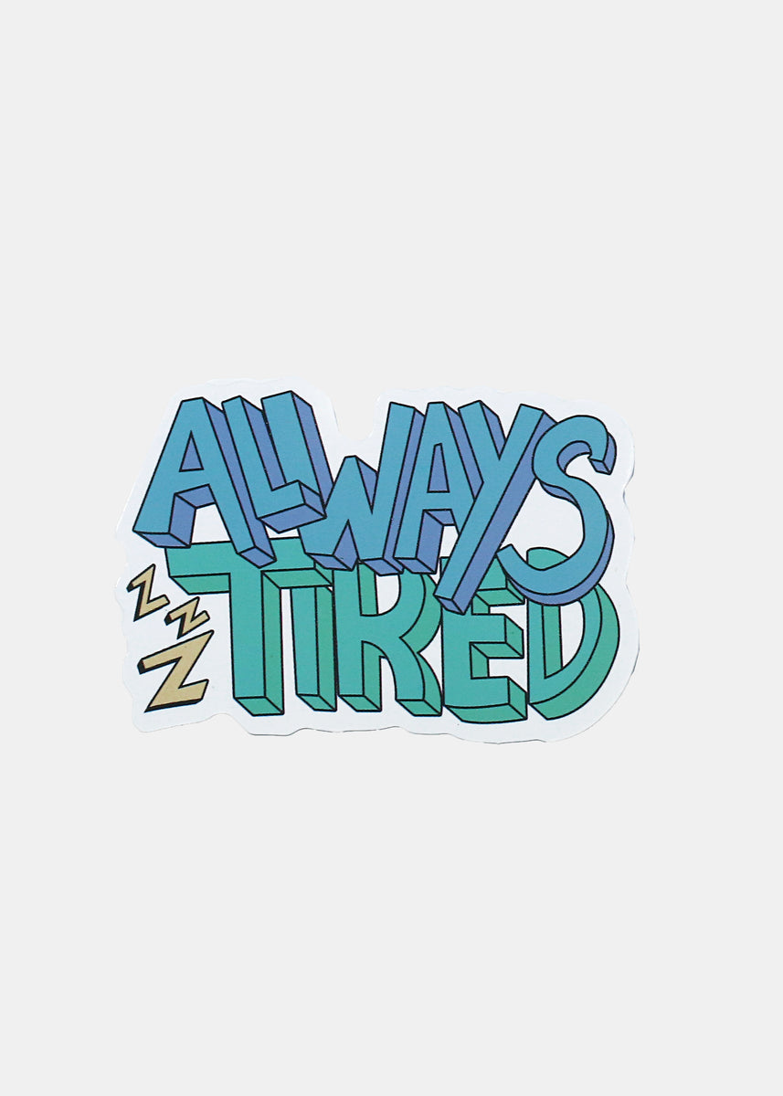 Official Key Items Sticker - Always Tired – Shop Miss A