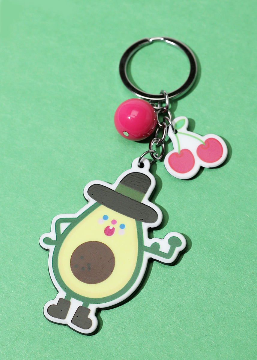 Avocado & Fruit Keychain – Shop Miss A
