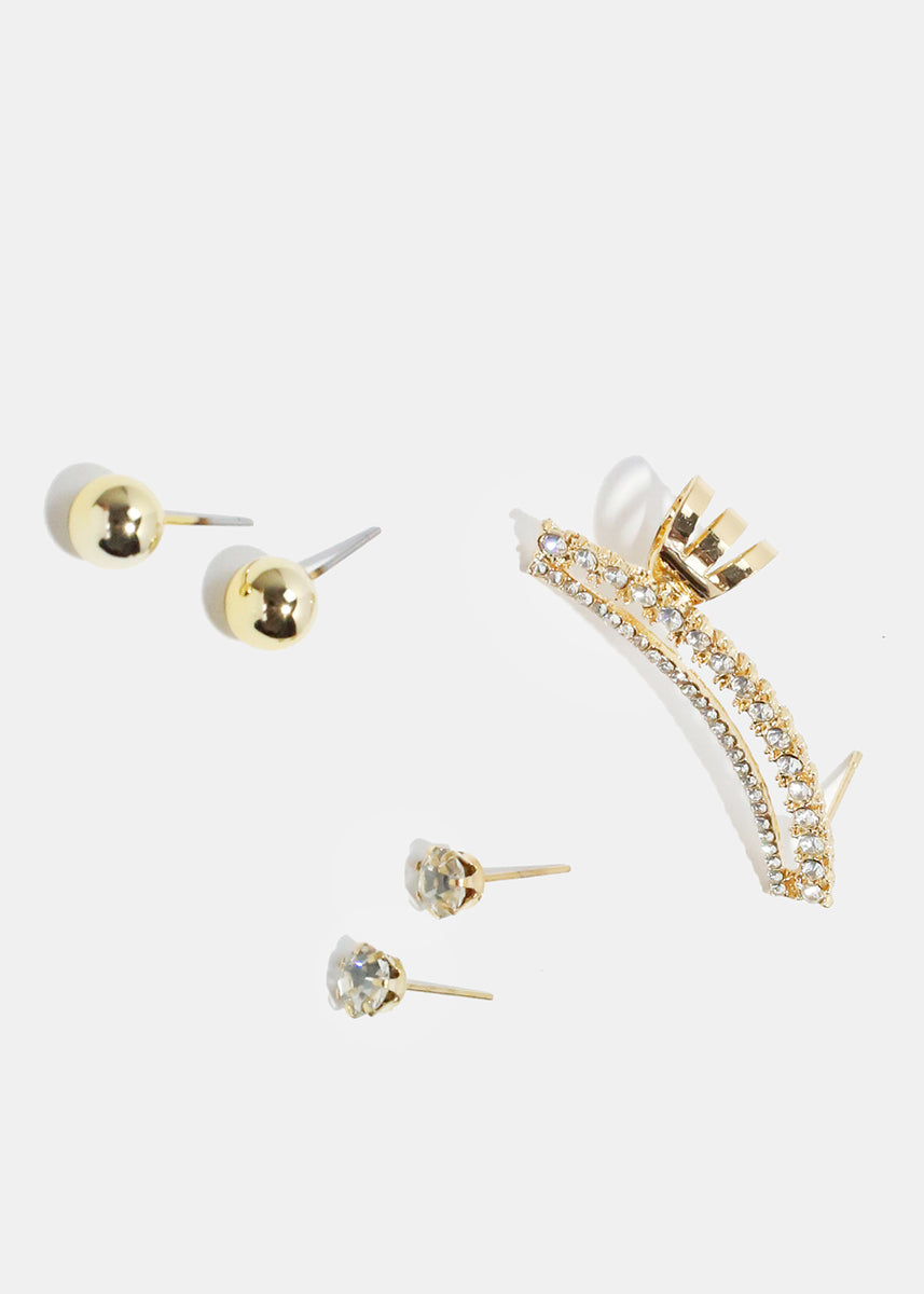 Ear Cuff and Stuff Earring Set – Shop Miss A