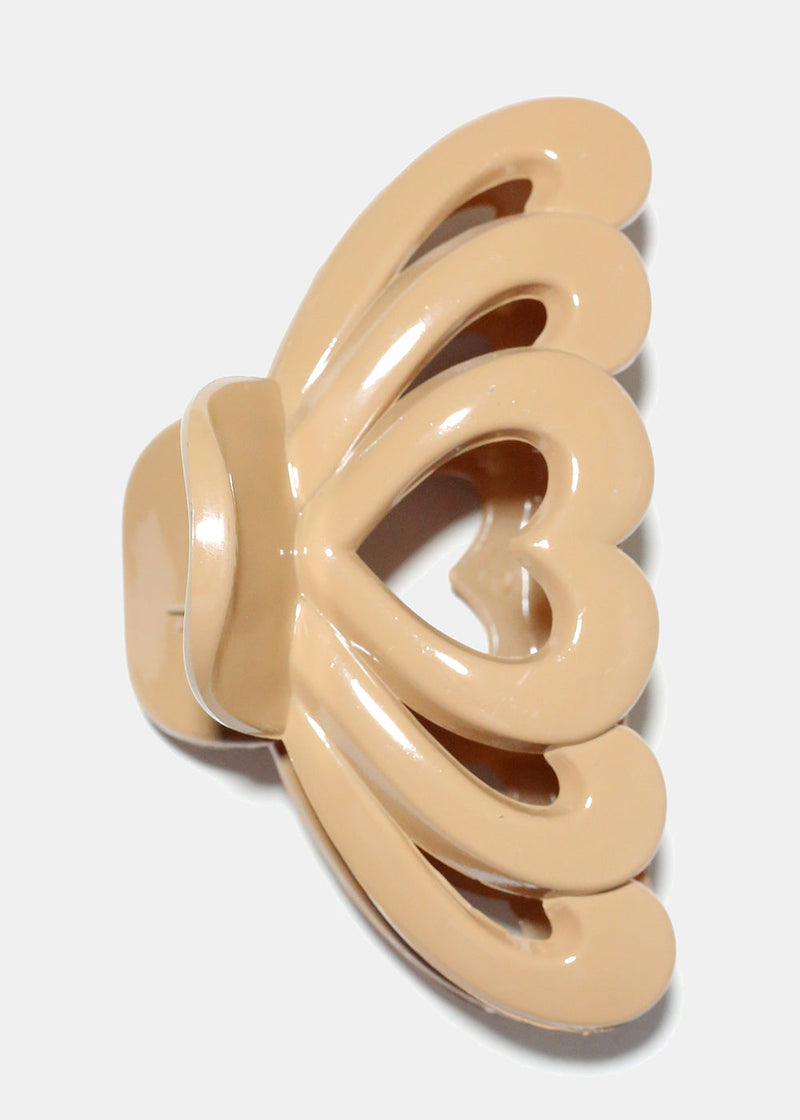 Heart Design Claw Clip – Shop Miss A