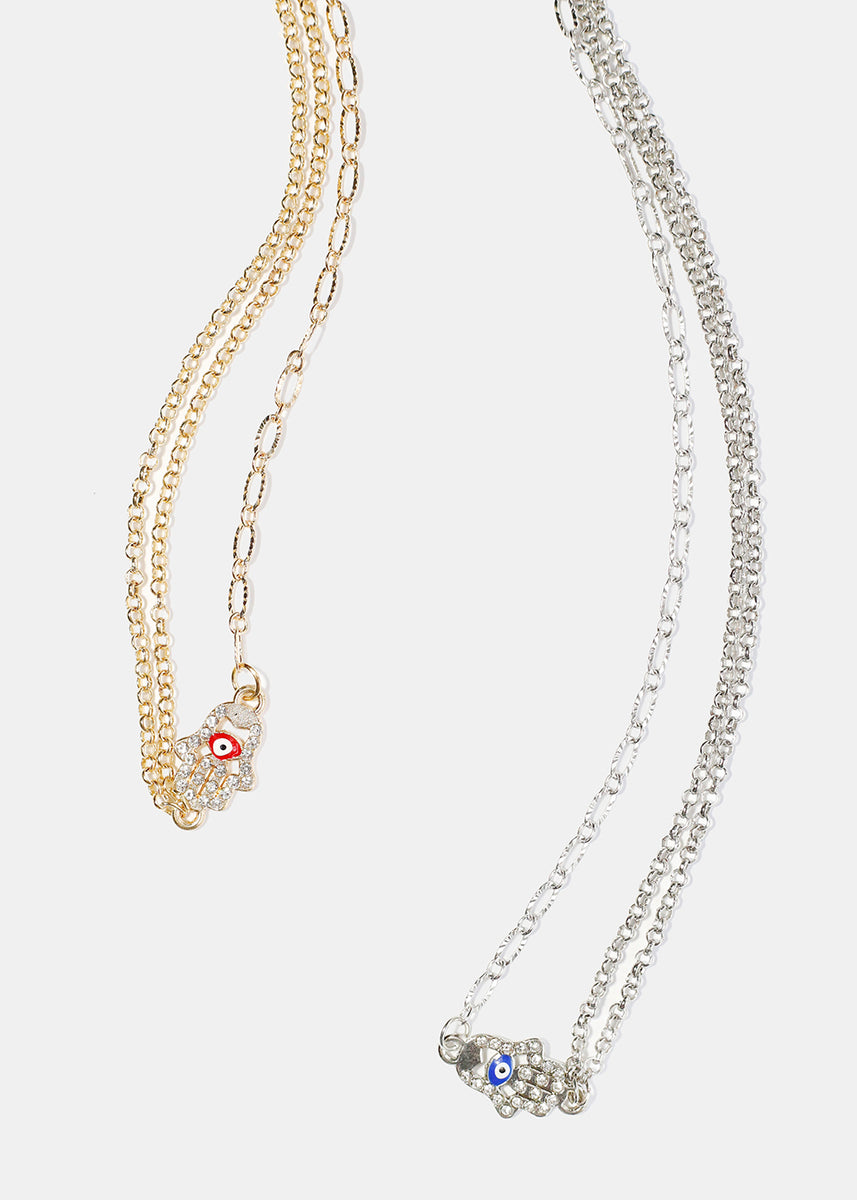 Evil Eye & Hamsa Hand Choker – Shop Miss A