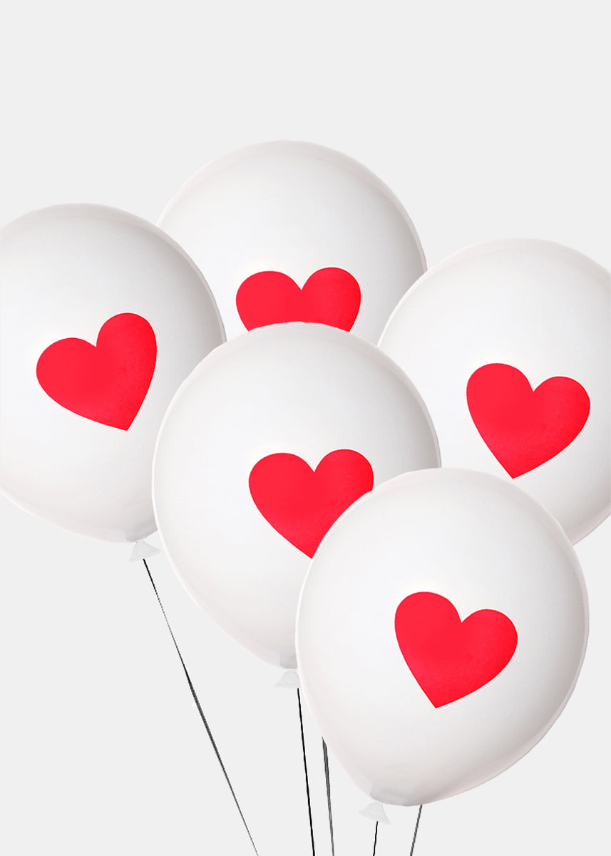Official Key Items Party Balloon- 5pc Red Heart – Shop Miss A