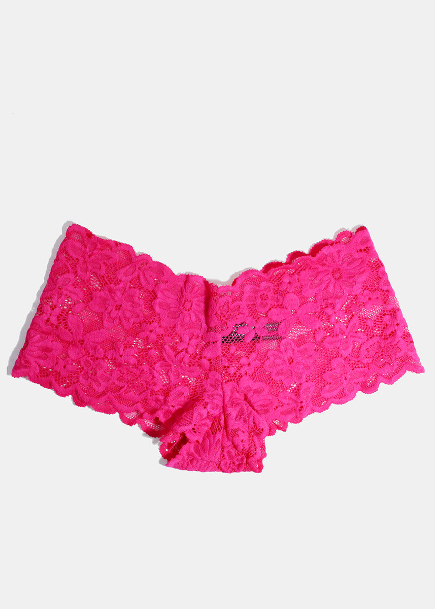 Pink Lace Cheeky – Shop Miss A