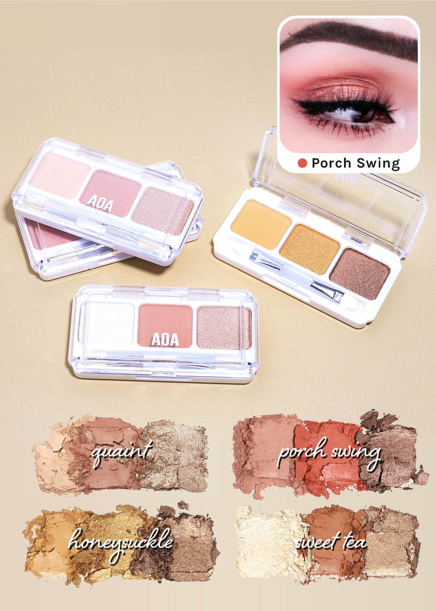 AOA Southern Charm 3 Color Eyeshadow Palettes – Shop Miss A